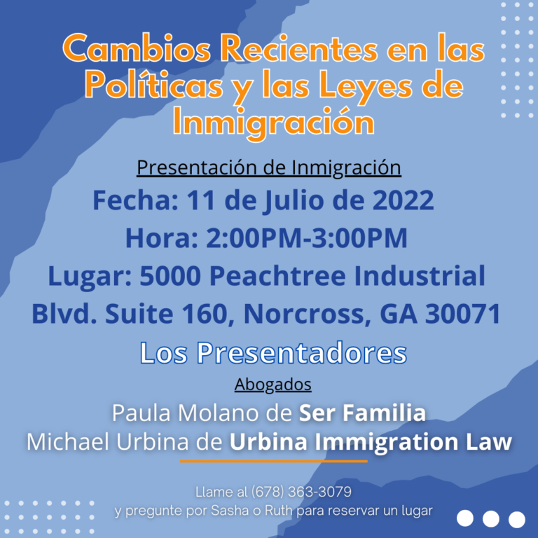 Immigration Presentation | Presentación de Immigración - Gwinnett Cares